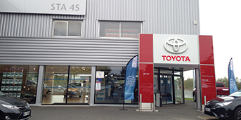 TOYOTA STA 45 OLIVET : Concessionnaire TOYOTA OLIVET - Auto occasion OLIVET